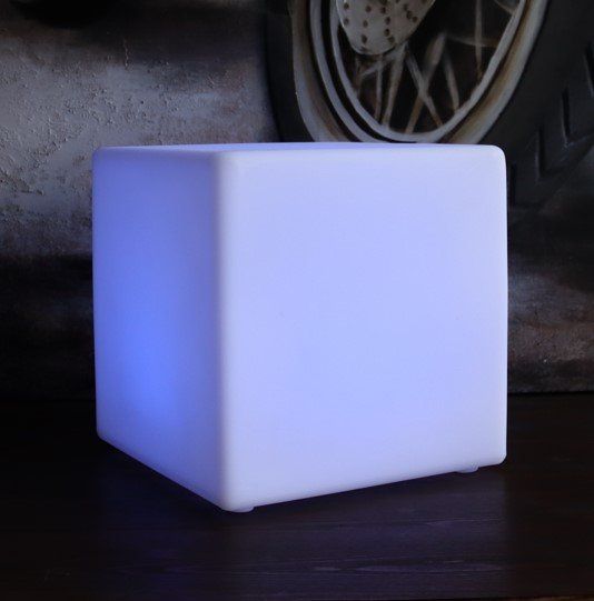LED Würfel Cube 30 x 30 cm für Innen- und Aussenbereich (Neu und ...