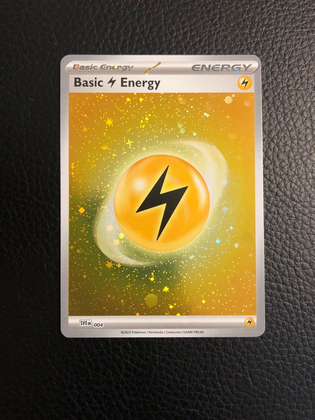 Scarlet & Violet 151 - Lightning Energy Holo 004 NM Ab 1 (Gebraucht) in ...
