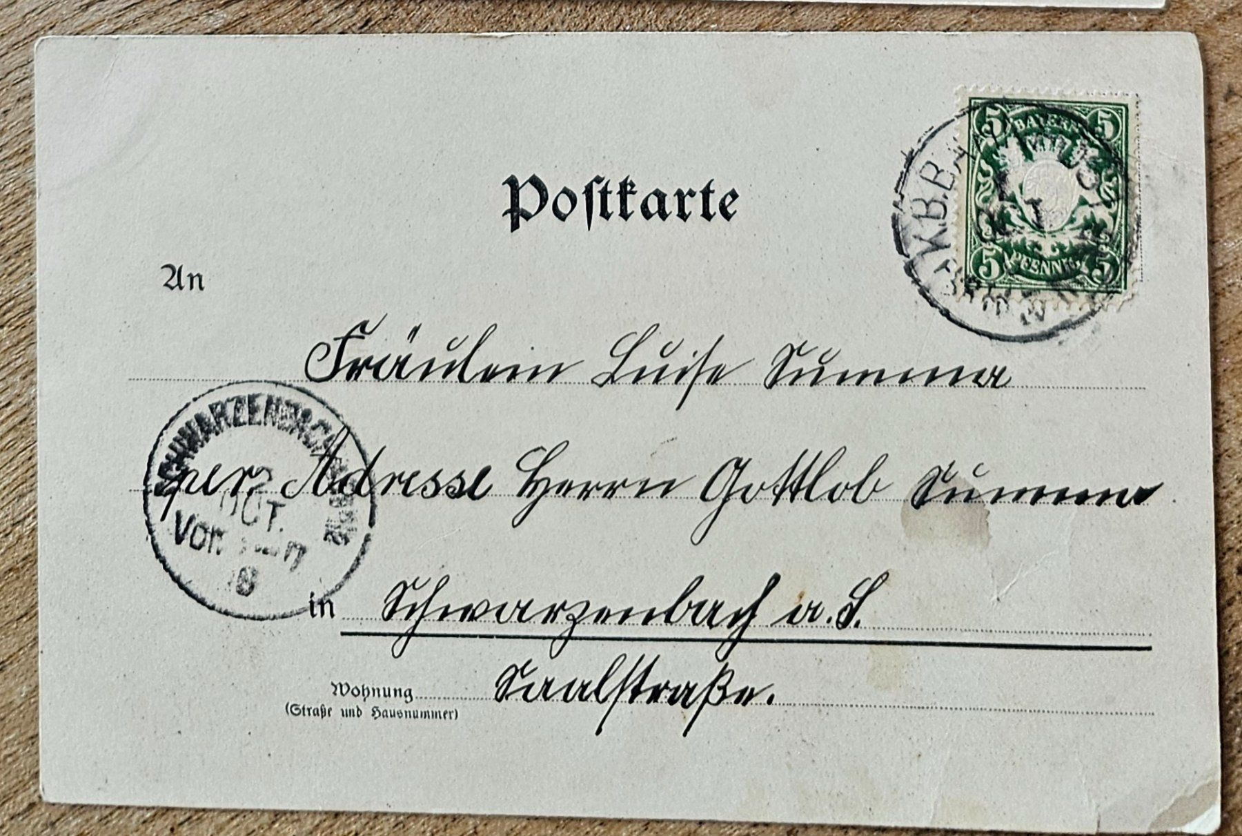 BAYERN - litho Gruss aus BODENWÖHR (Gebraucht) in Les Valettes für CHF ...