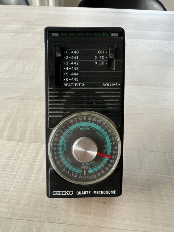 Seiko Quartz Metronome (schwarz) (Gebraucht) in für CHF 1 – mit ...