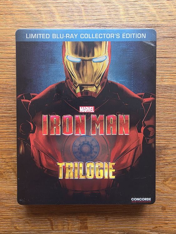 Iron Man Trilogy - Limited Collector's Edition Blu-Ray Set (Gebraucht ...