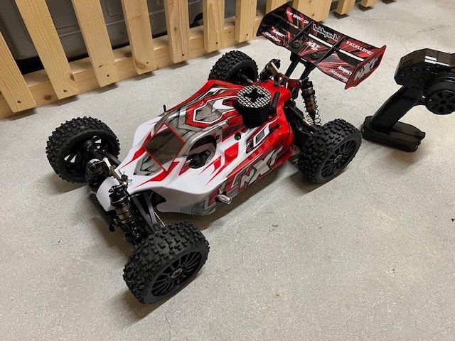Hobbytech Buggy Spirit NXT GP 2.0 Nitro Rot, RTR, 1:8 (Neu (gemäss ...