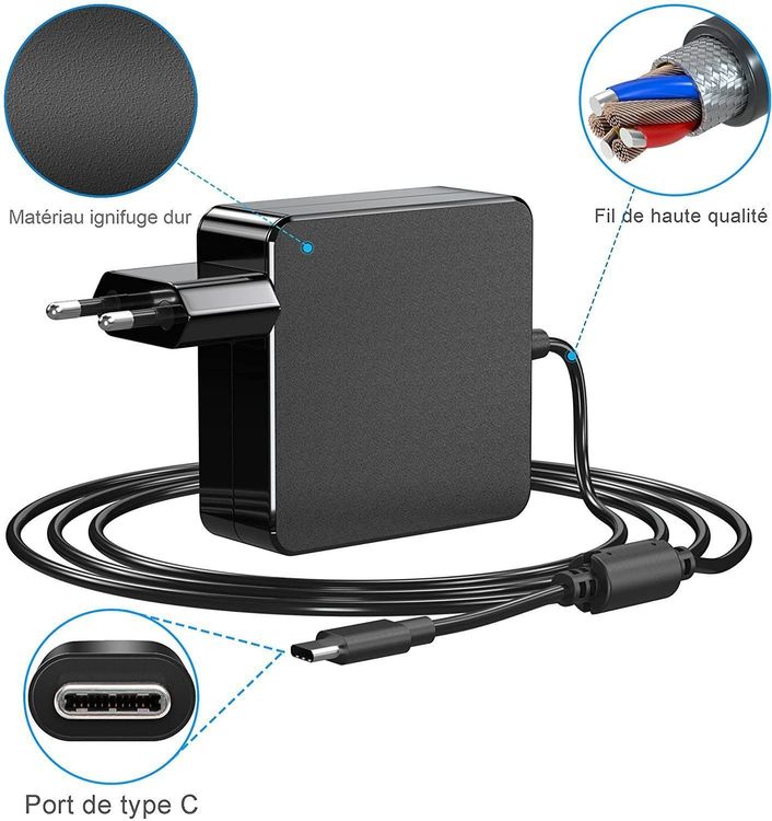 🔥 65 Watt Universal USB C Netzteil, neu in OVP! 🔥 (Neu und ...