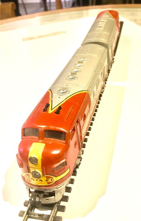 Märklin 3060/4060 Santa Fe EMD F7 H0 AC Guss Insidermodell (Gebraucht ...