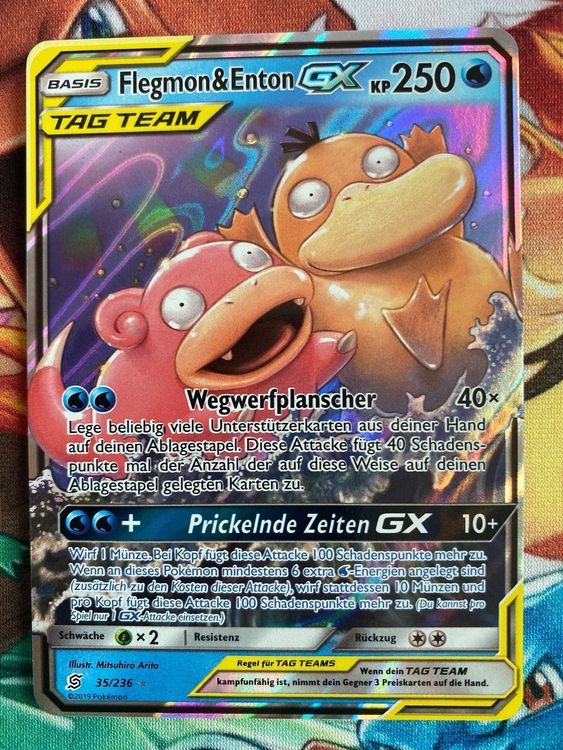 Pokemonkarte Flegmon & Enton GX (Neu (gemäss Beschreibung)) in Neuhausen für CHF 6 – mit ...