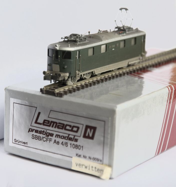 Locomotive Lemaco N-009 SBB-CFF Ae 4/6 10801 N°15 | Kaufen auf Ricardo