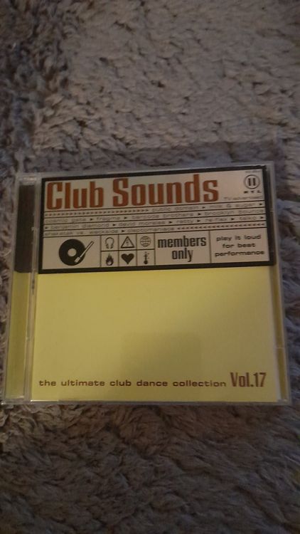 CLUB SOUNDS THE ULTIMATE CLUB DANCE COLLECTION VOL.17 CD (Gebraucht) in ...
