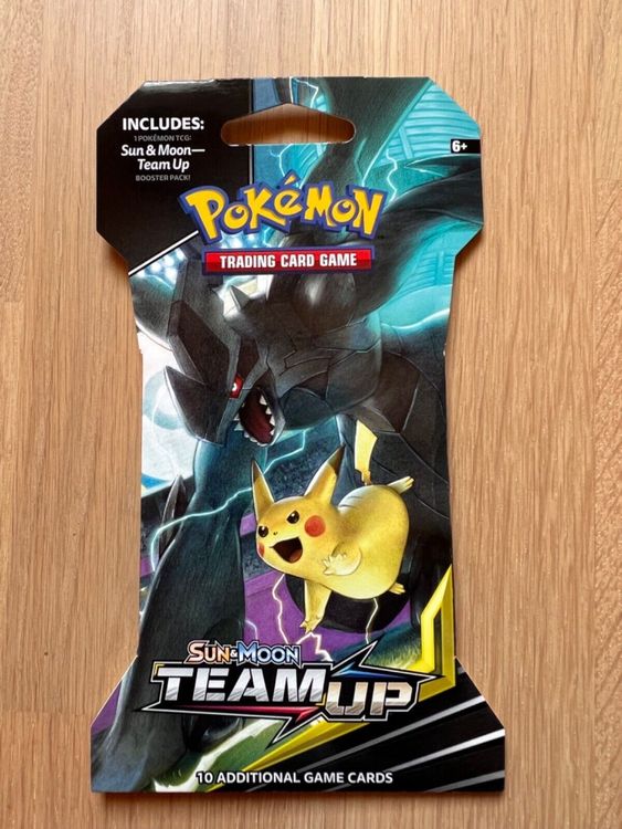 1X POKEMON TEAM UP SLEEVED BLISTER BOOSTER PACK FACTORY SEAL | Kaufen ...