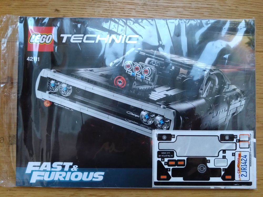 Lego Technic 42111 Dodge Charger inkl. OVP/ zerlegt+sortiert (Gebraucht ...