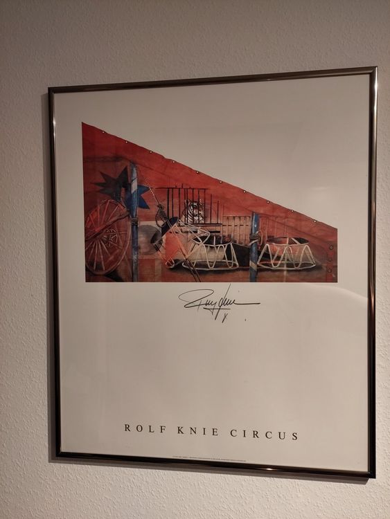 Signierter Kunstdruck (Manege) von Rolf Knie | Kaufen auf Ricardo
