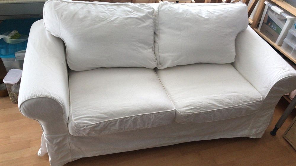 2er-Sofa IKEA EKTORP Weiss | Kaufen auf Ricardo