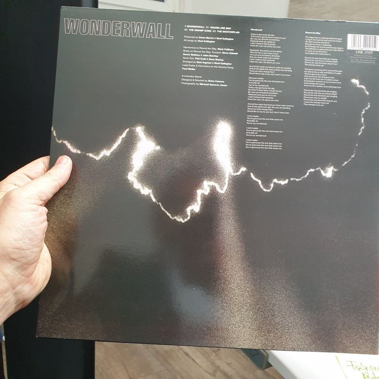 Oasis –wonderwall - Reissue New black vinyl (Neu und originalverpackt ...