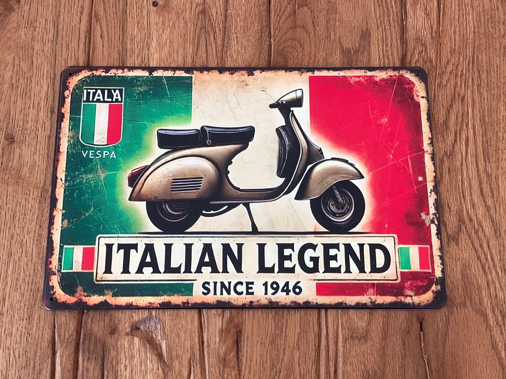 Vespa Retro Schild (Neu und originalverpackt) in Bremgarten AG für CHF ...