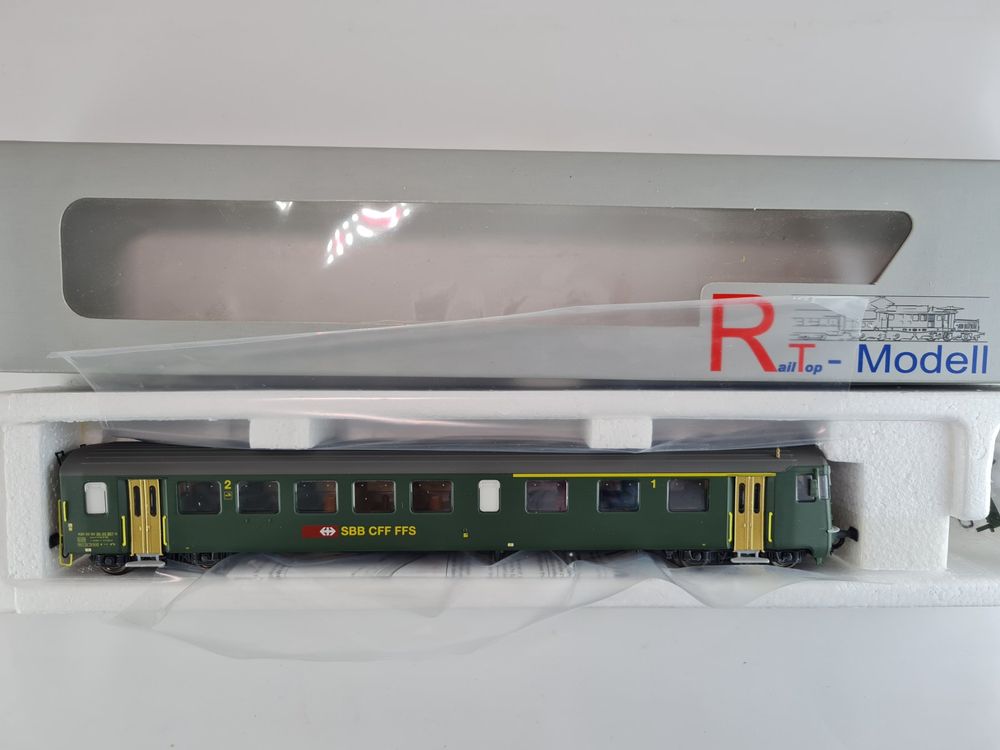 RailTop-Modell 21301 Steuerwagen ABt 50 SBB AC H0 1:87 (Neu (gemäss Beschreibung)) in ...
