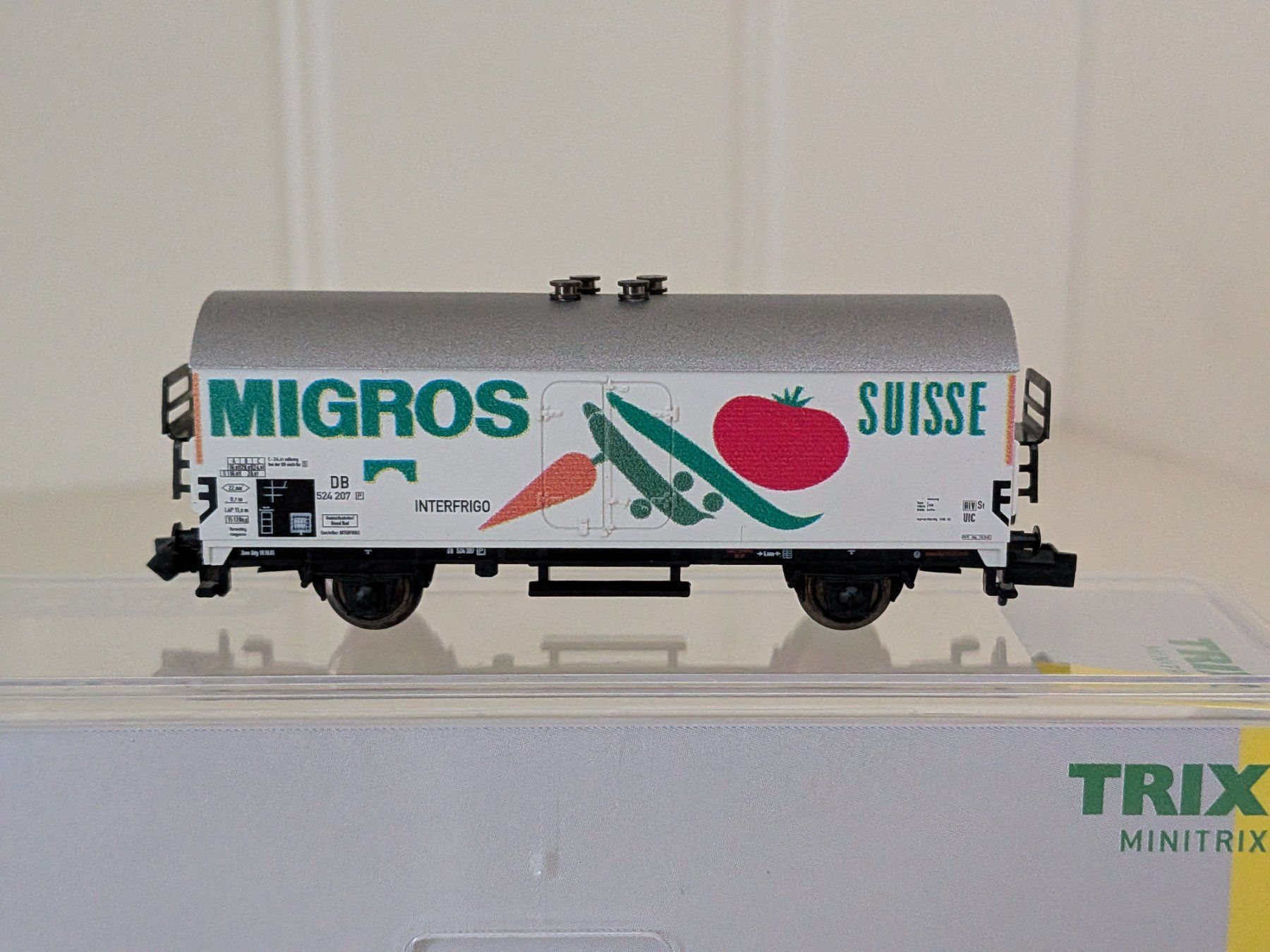 Kühlwagen Migros Minitrix 15440 (Neu (gemäss Beschreibung)) in Grenchen ...