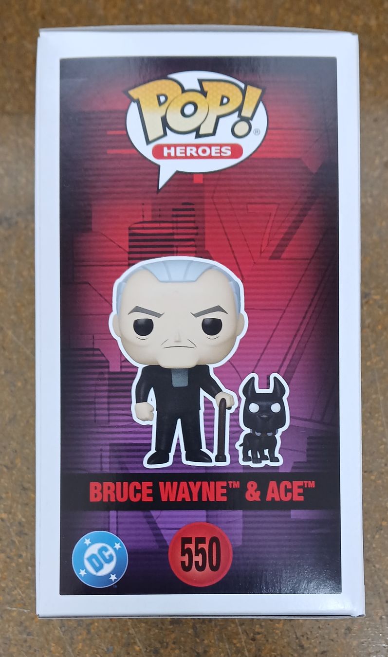 Funko Pop! Batman Beyond 550 - Bruce Wayne & Ace! (Neuf avec emballage ...