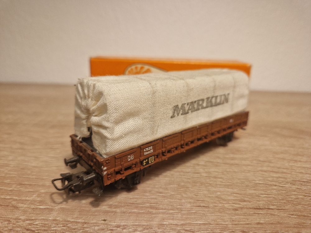 Märklin 313/3 Planewagen DB H0 (Gebraucht) in St-Aubin-Sauges für CHF 17 – mit Lieferung auf ...