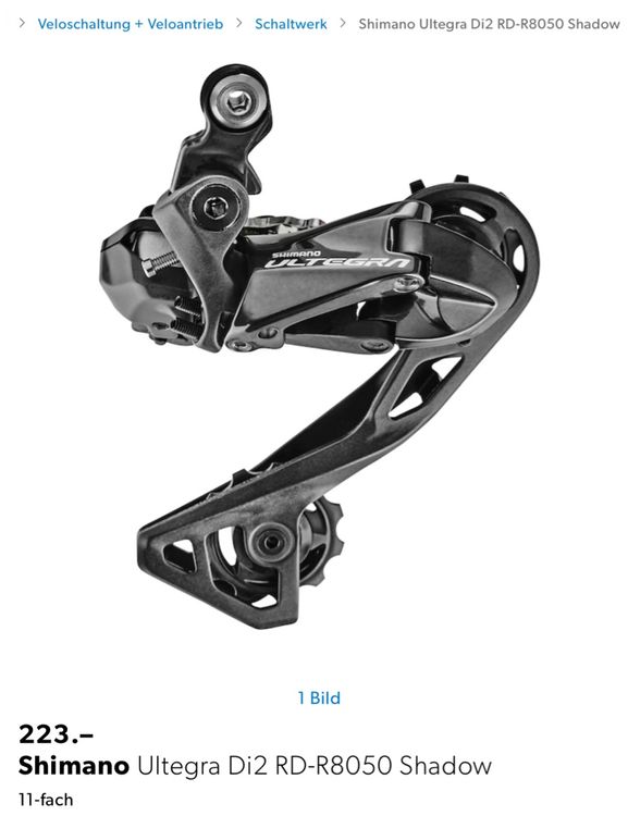 Shimano Ultegra Di2 RD-R8050 Shadow Neu (Neuf avec emballage d'origine ...