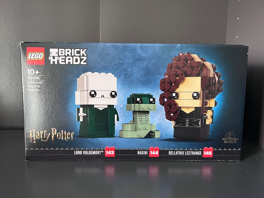 LEGO 40496 BrickHeadz Voldemort, Nagini & Bellatrix (Neu und ...