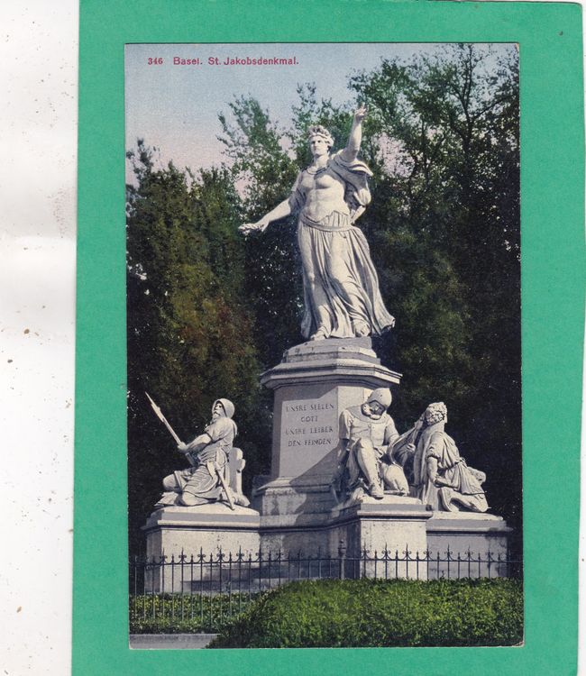 Basel St. Jakobsdenkmal 1921 | Kaufen auf Ricardo