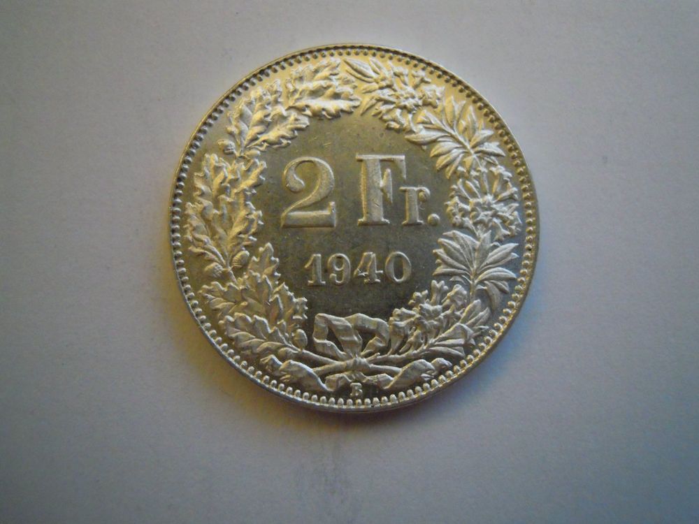 2 Fr. 1940 unz/stgl | Kaufen auf Ricardo