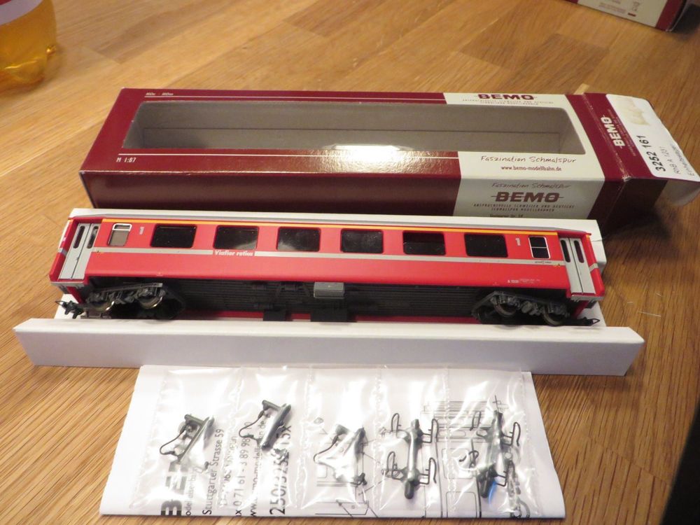 BEMO H0m RhB Einheitswagen 3252 161 | Kaufen auf Ricardo