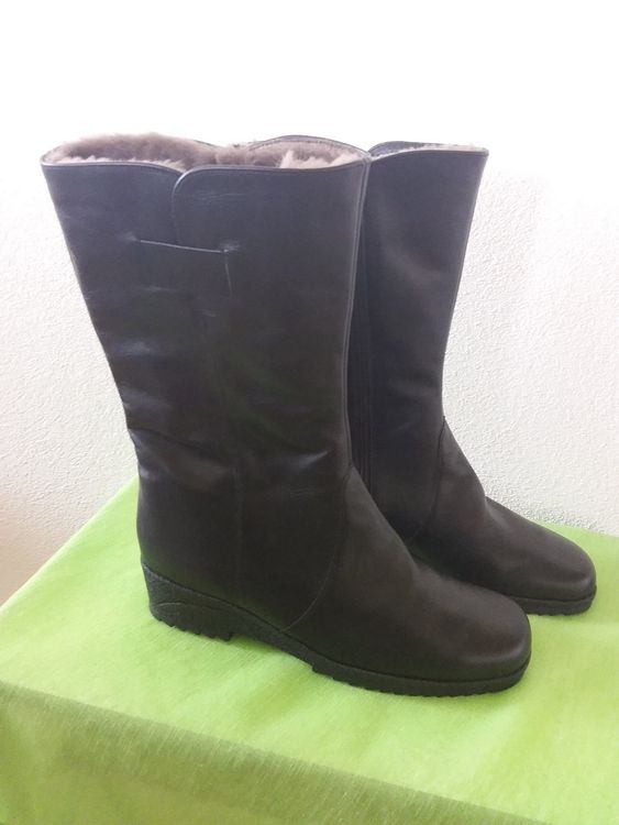 ARA Damen Winterstiefel, Gr 8/42, Biberlamm gefüttert | Kaufen auf Ricardo