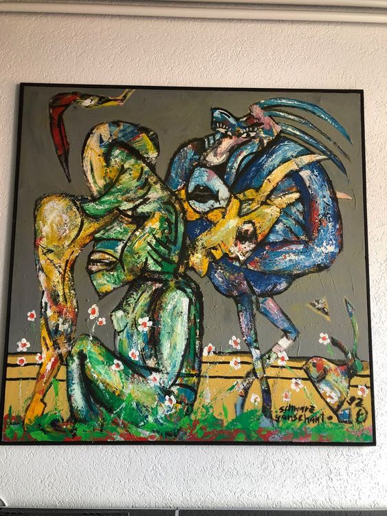 Bilder Schwarzgänsehaut #schwarz #gänsehaut #kunstmaler #art | Kaufen auf Ricardo