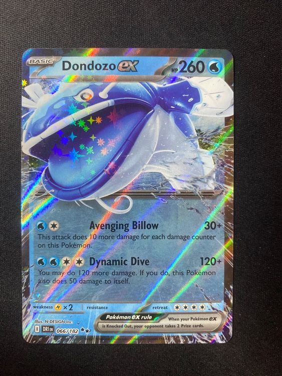 Dondozo ex 66 - Heerashai ex - DR - Destined Rivals - EN | Acheter sur ...
