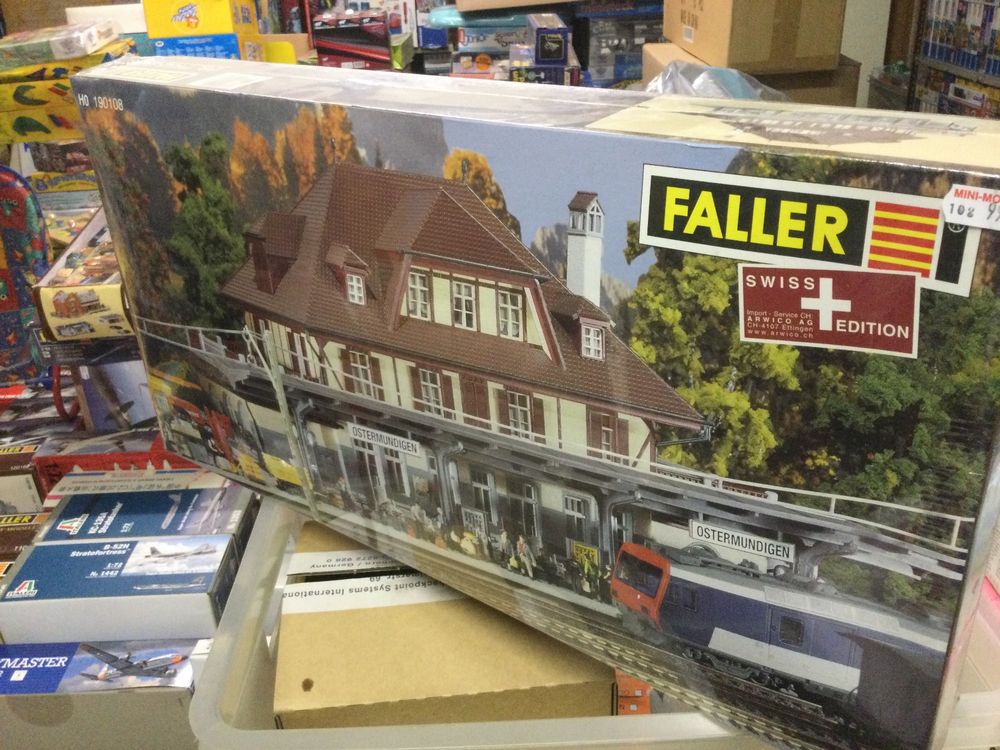 Faller Bahnhof Ostermundigen HO 190108 (Neu und originalverpackt) in ...
