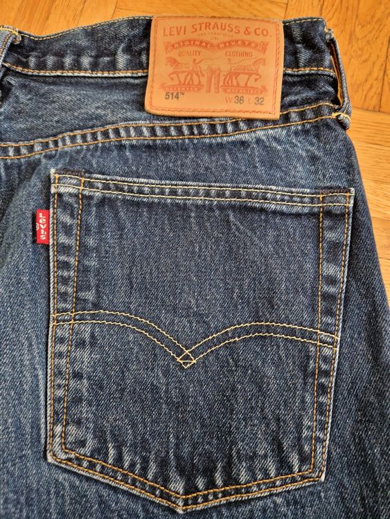 LEVI'S 514 W36 L32 (Gebraucht) in Neuchâtel für CHF 70 – mit Lieferung auf Ricardo kaufen