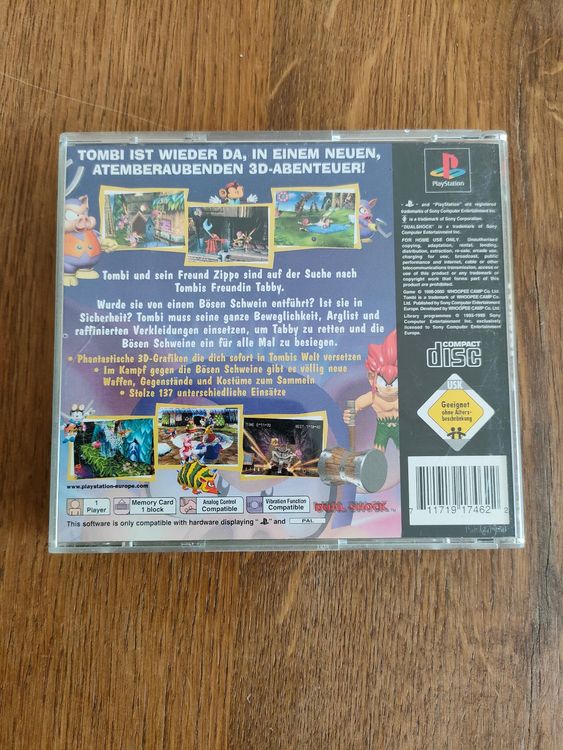 PS1 - Tombi 2 komplett (DE) | Kaufen auf Ricardo