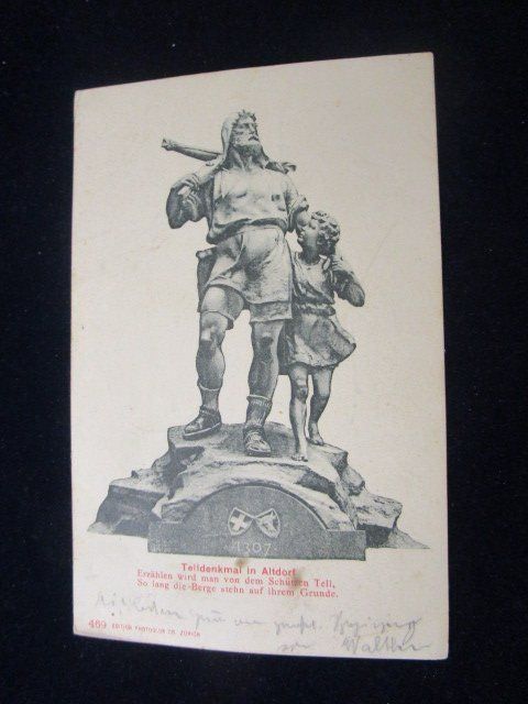 Wilhelm Tell Brunnen - Einsiedeln 1905 (Gebraucht) in Luzern für CHF 3 – mit Lieferung auf ...