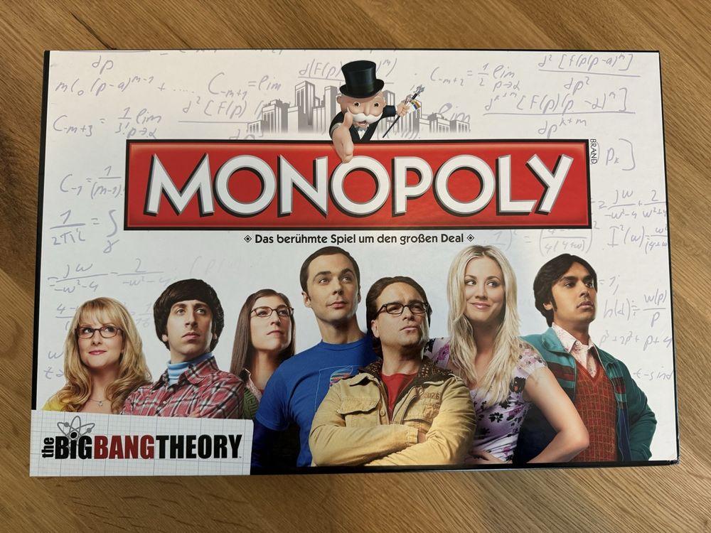 Monopoly Big Bang Theory - nur 2x Gebraucht (Neu (gemäss Beschreibung)) in Thun für CHF 15 – mit ...