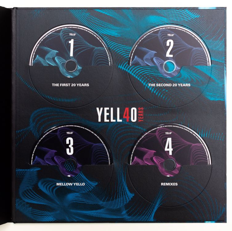 YELLO 40 Years Earbook – signiert und limitiert | Kaufen auf Ricardo