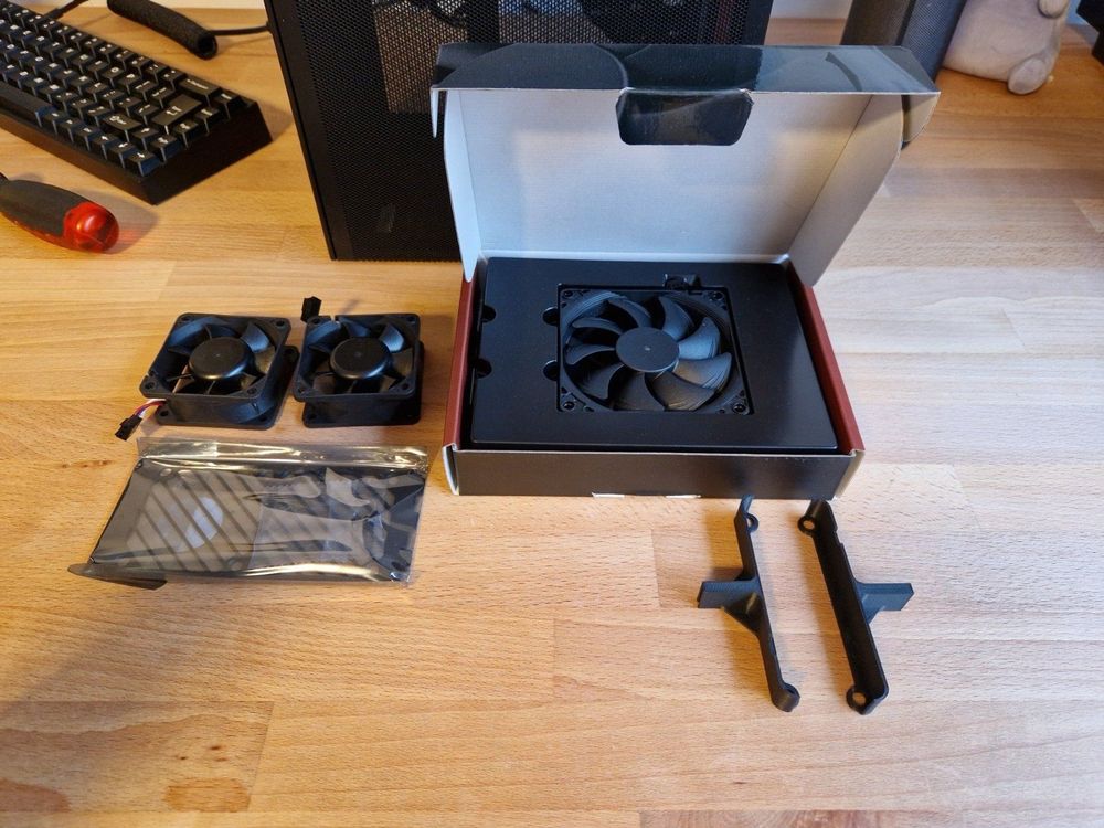 SSUPD Meshlicious, PCIe Gen. 4 mit Exhaust und Top Fan Mod (D'occasion ...