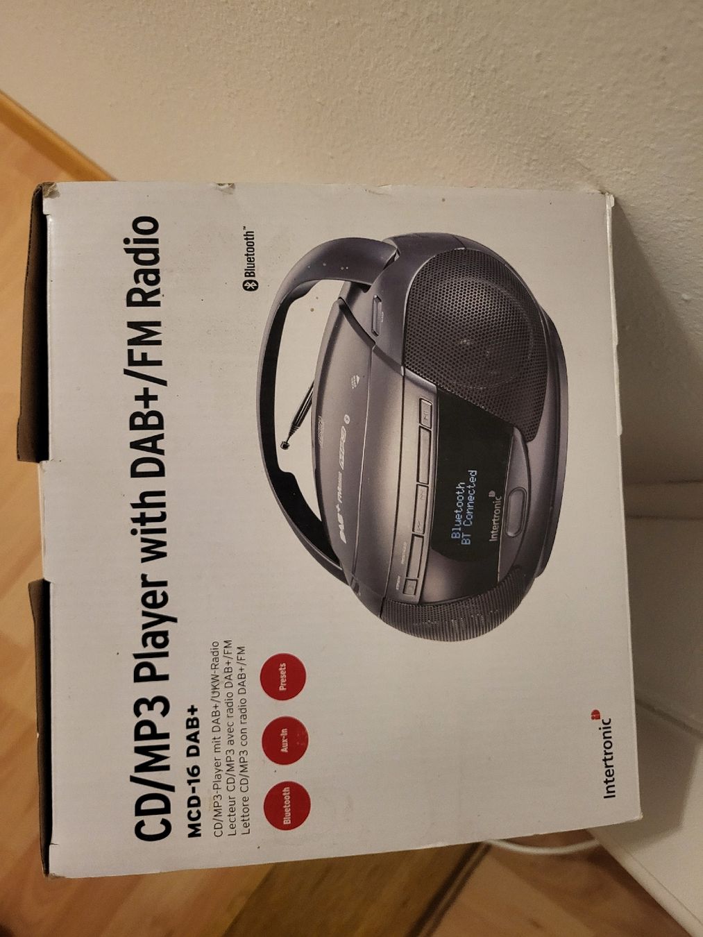 Intertronic MCD-16 DAB+ Radio/CD/MP3-Player mit Bluetooth (Gebraucht ...