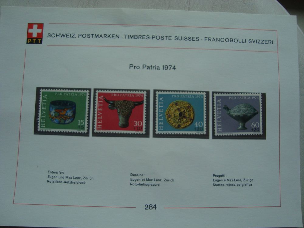 PTT Sammelblatt Nr. 110 */** | Kaufen auf Ricardo