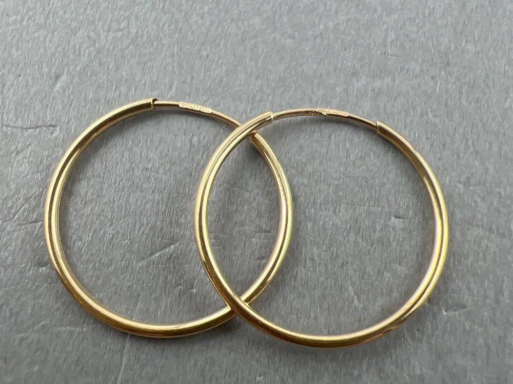 Creolen 750 Gold | Kaufen auf Ricardo