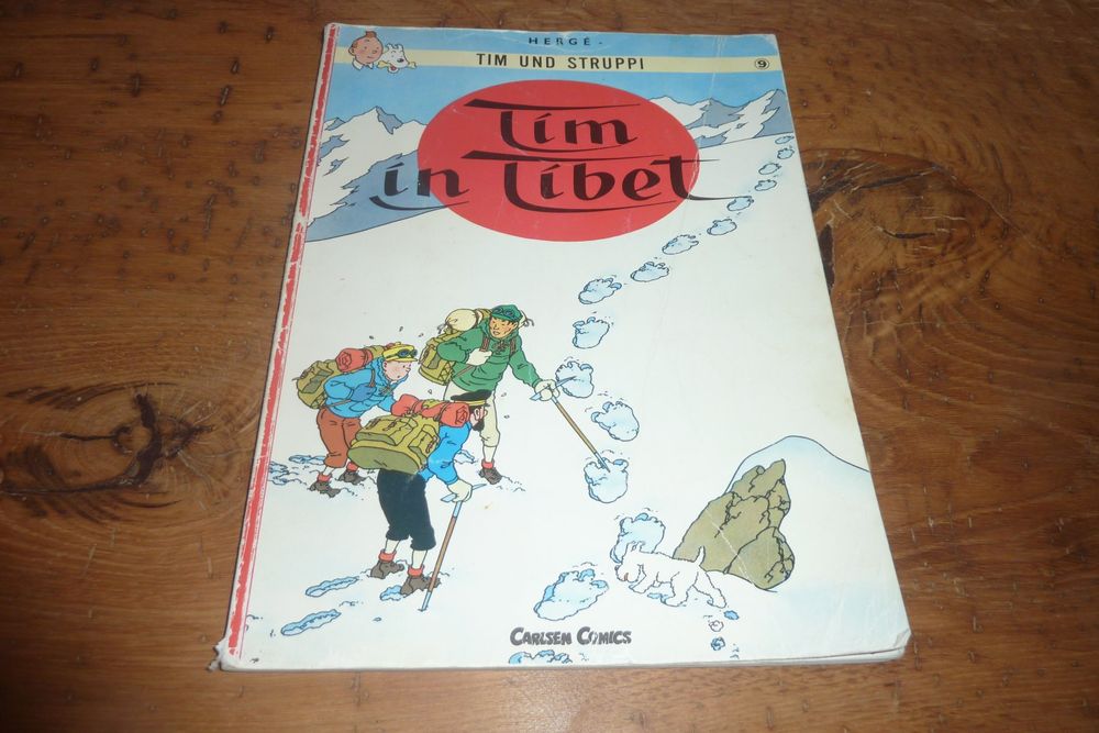 Tim und Struppi, Tim in Tibet, Hergé, Carlsen Comics, 1992 (Gebraucht ...