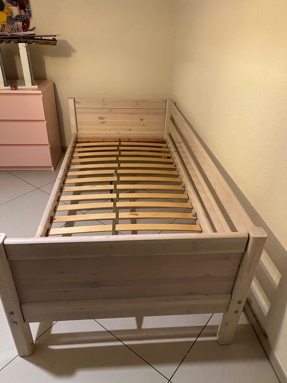 Flexa Bett Classic White Wash 90/200 | Kaufen auf Ricardo