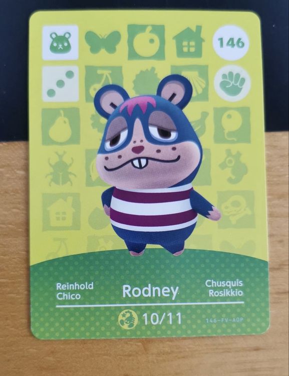 Animal Crossing amiibo Reinhold Karte Nr. 146 (Neu (gemäss Beschreibung)) in Rheineck für CHF 2 ...