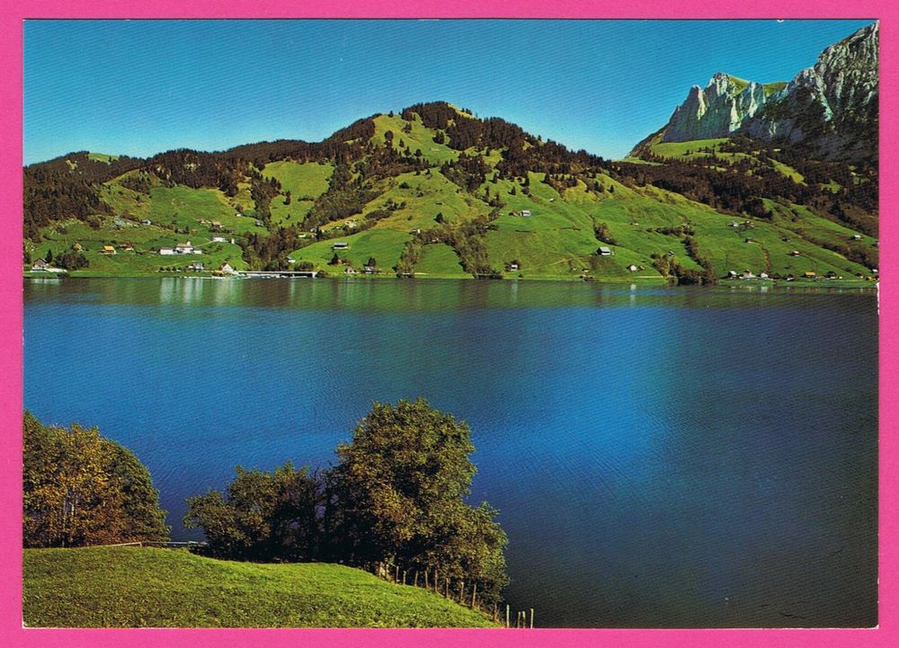 Innerthal am Wägitalersee / Rückseite Gasthaus Stausee (Gebraucht) in ...