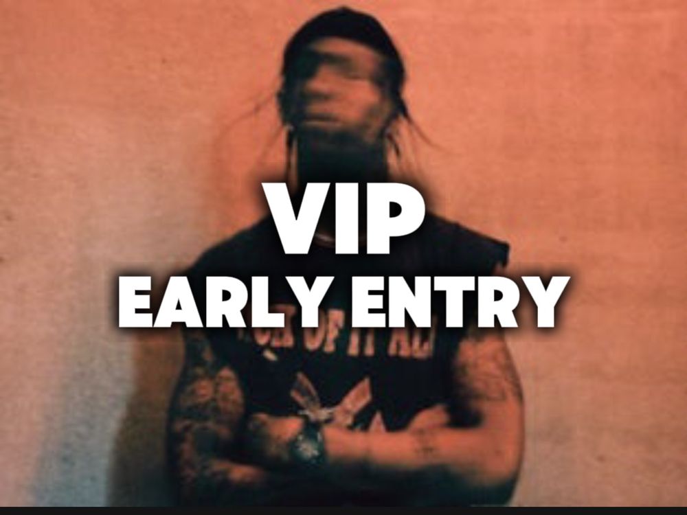 TRAVIS SCOTT VIP premium early entry wert 350.- (Neu (gemäss ...