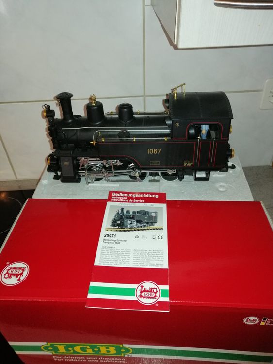 LGB - BRÜNIG / BALLENBERG DAMPFLOK - DIGITAL - OVP - SPUR G (Gebraucht ...