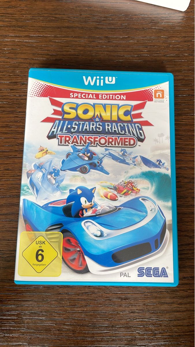 Sonic All-Stars Racing Transformed Wii U - Top Zustand! (Gebraucht) in ...