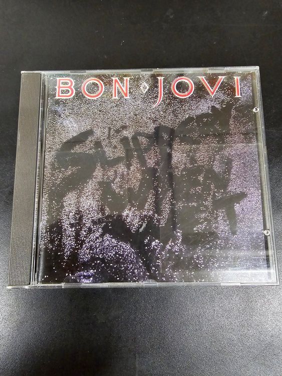 CD - Bon Jovi – Slippery When Wet (Gebraucht) in Biberist für CHF 2 – mit Lieferung auf Ricardo ...