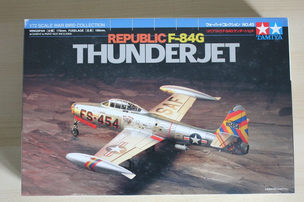 Modell 1:72 - F-84G Thunderjet von Tamiya | Kaufen auf Ricardo