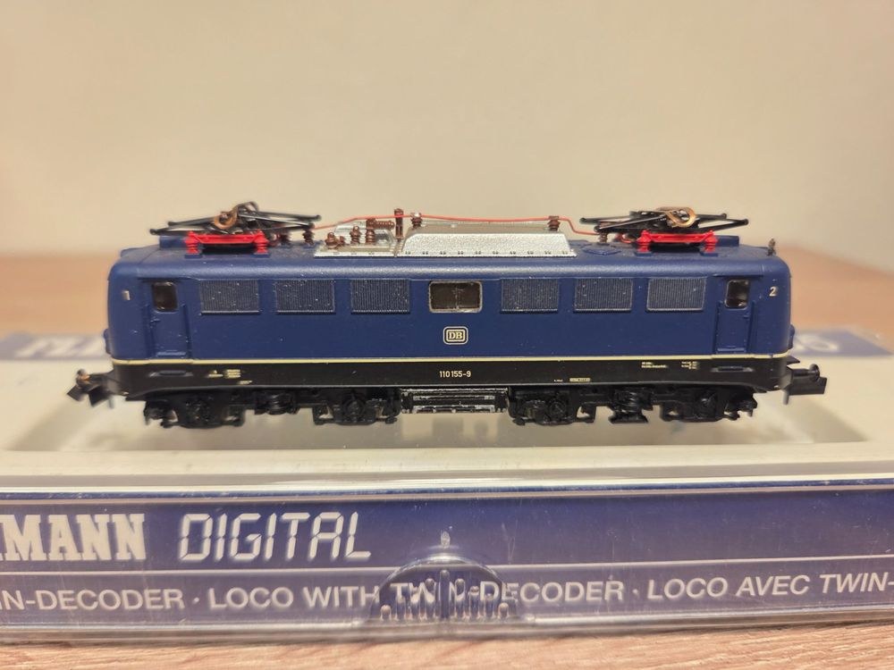 Fleischmann N 67335 E-Lok BR 110 DB Digital (D'occasion) à St-Aubin-Sauges pour CHF 139 – avec ...