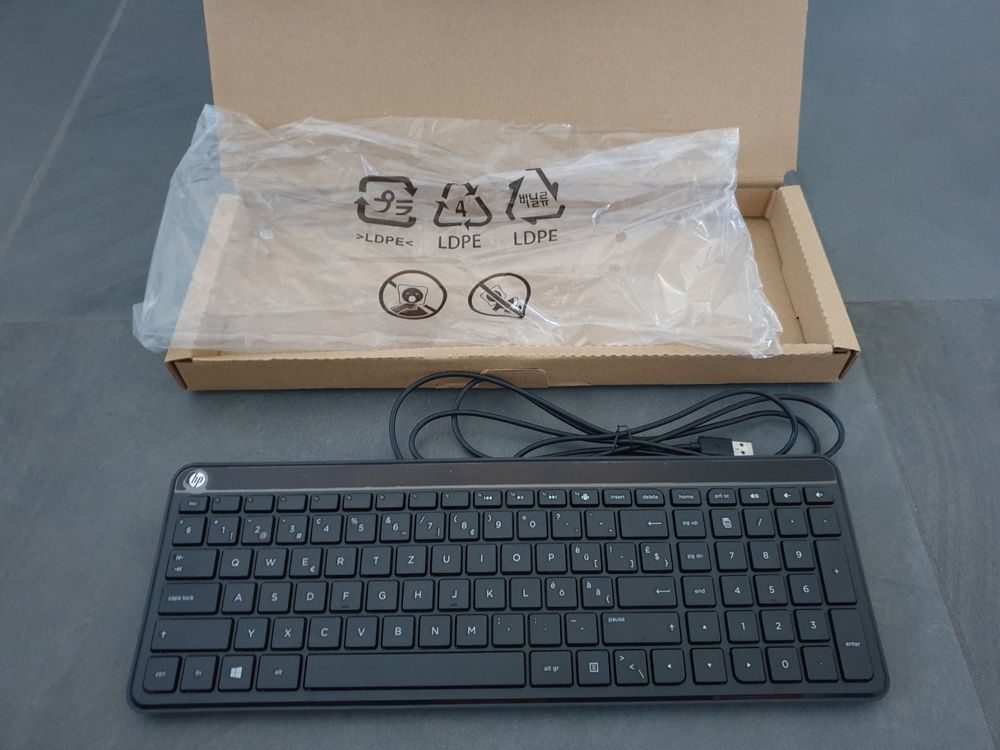 HP SK-2028 Keyboad Tastatur Slim NEU OVP | Kaufen auf Ricardo